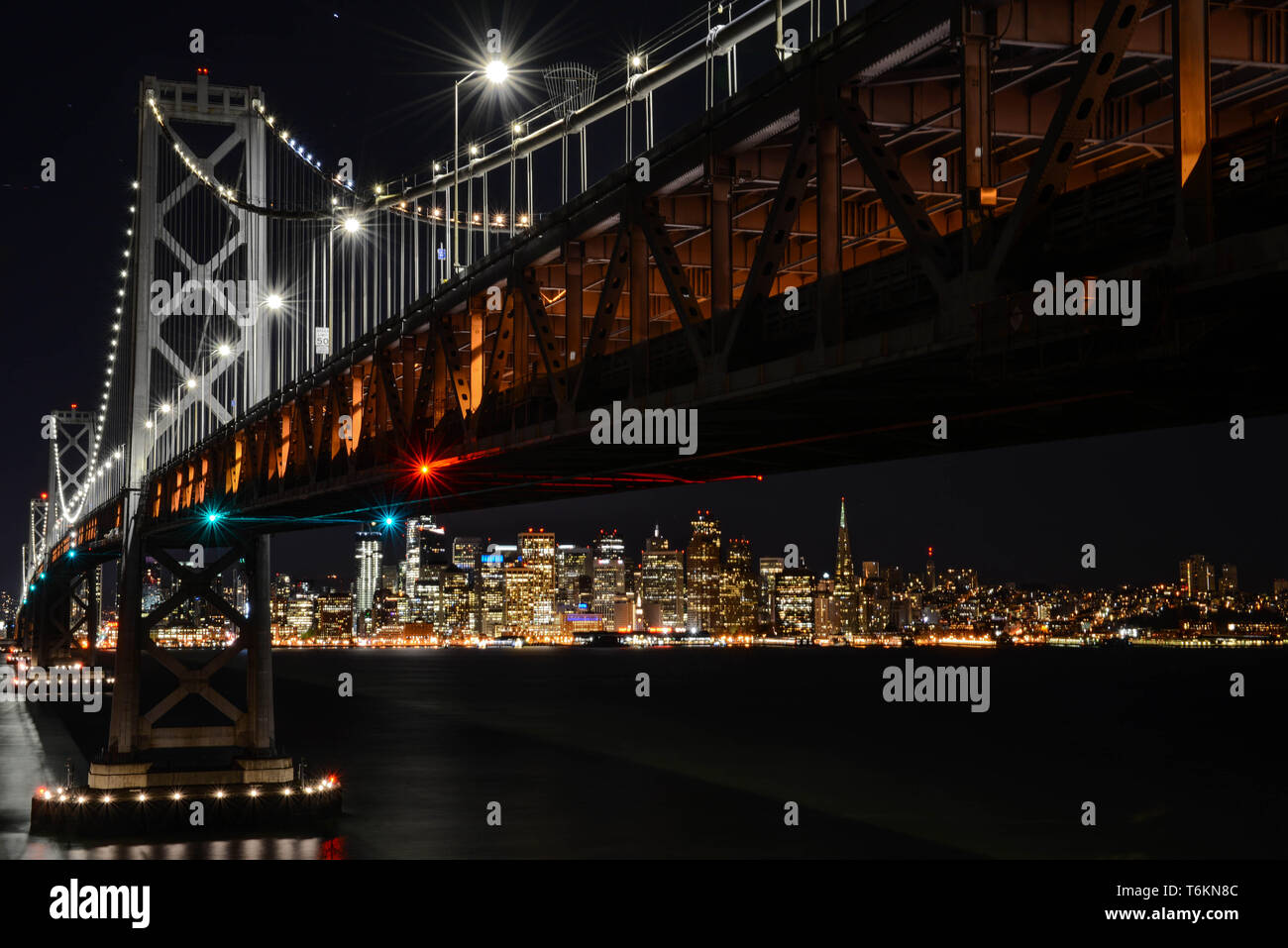 capturing the bay bridge from treasure island in san francisco long ...