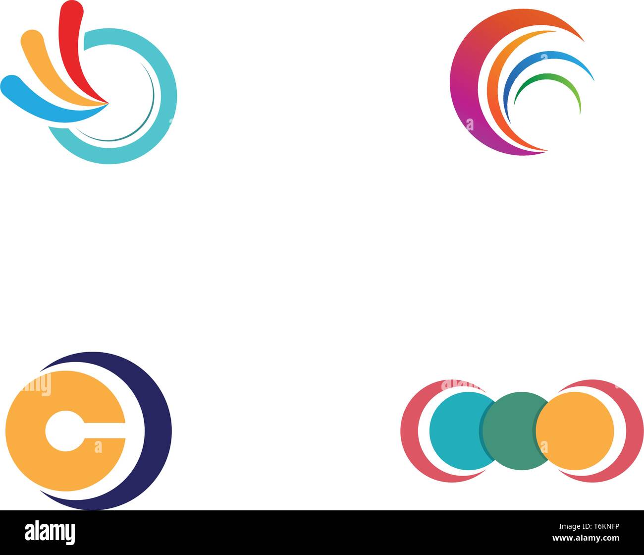 Circle line Logo Template vector icon design Stock Vector Image & Art ...