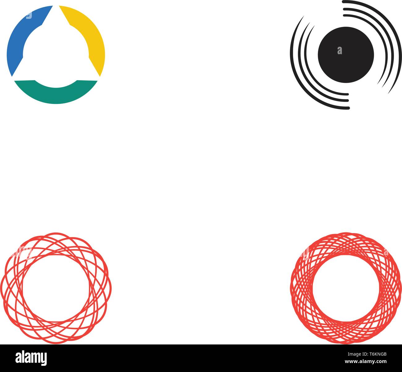 Circle line Logo Template vector icon design Stock Vector Image & Art ...
