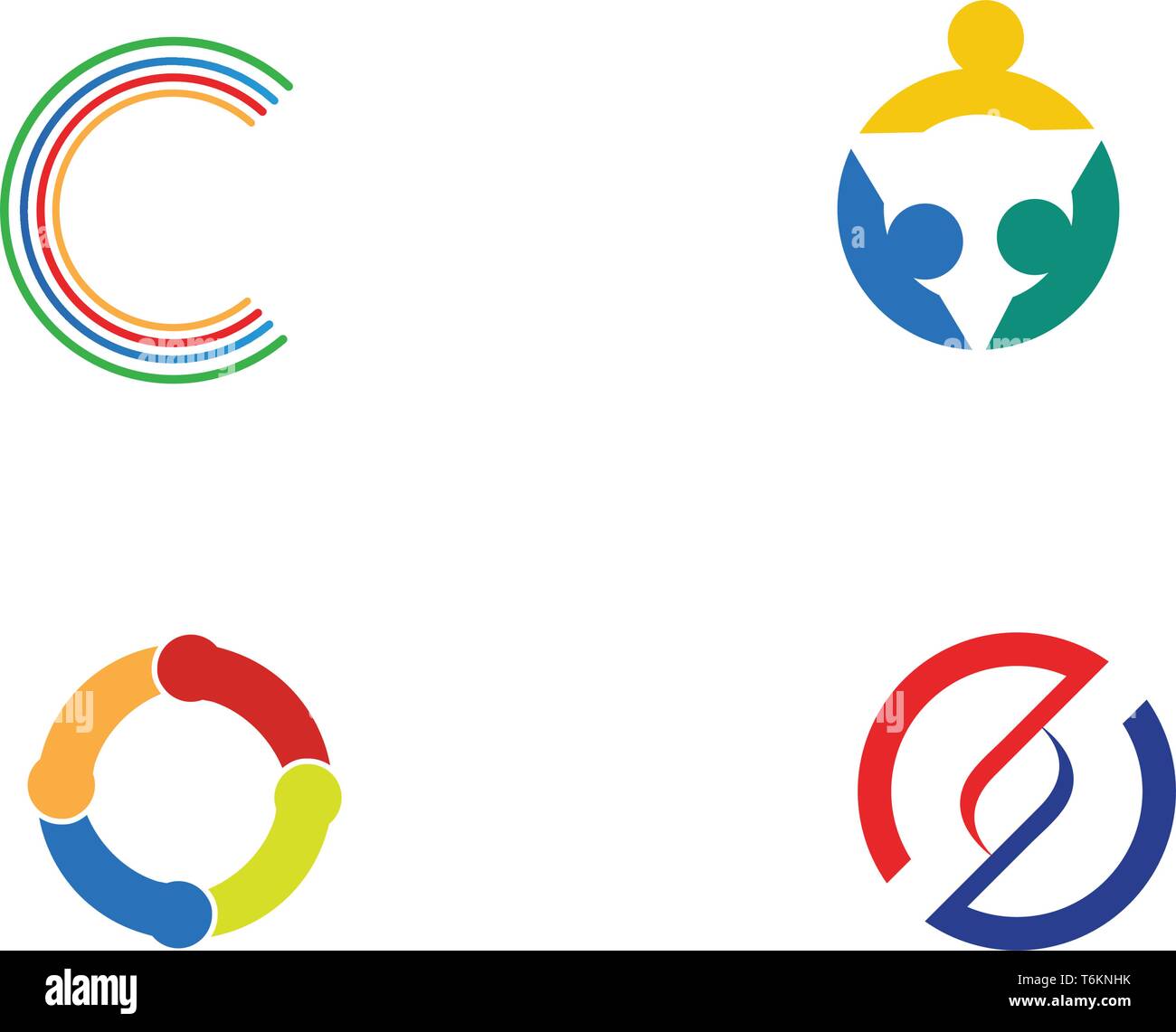 Circle line Logo Template vector icon design Stock Vector Image & Art ...