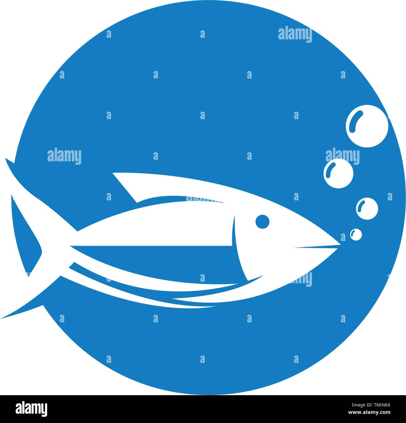 Fish logo template. Creative vector symbol Stock Vector Image & Art - Alamy