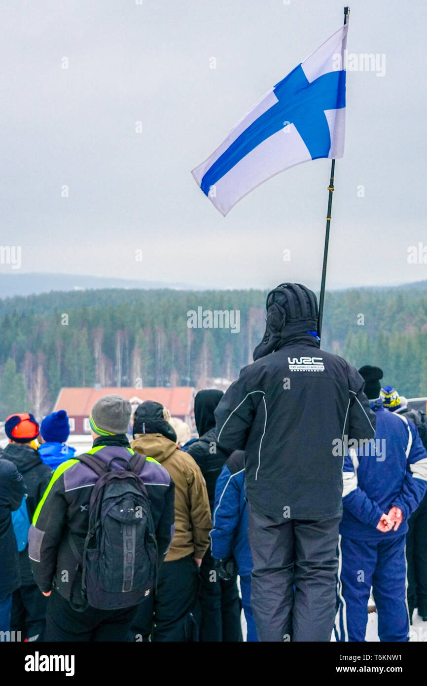 Rally fans wrc finland hi-res stock photography and images - Alamy
