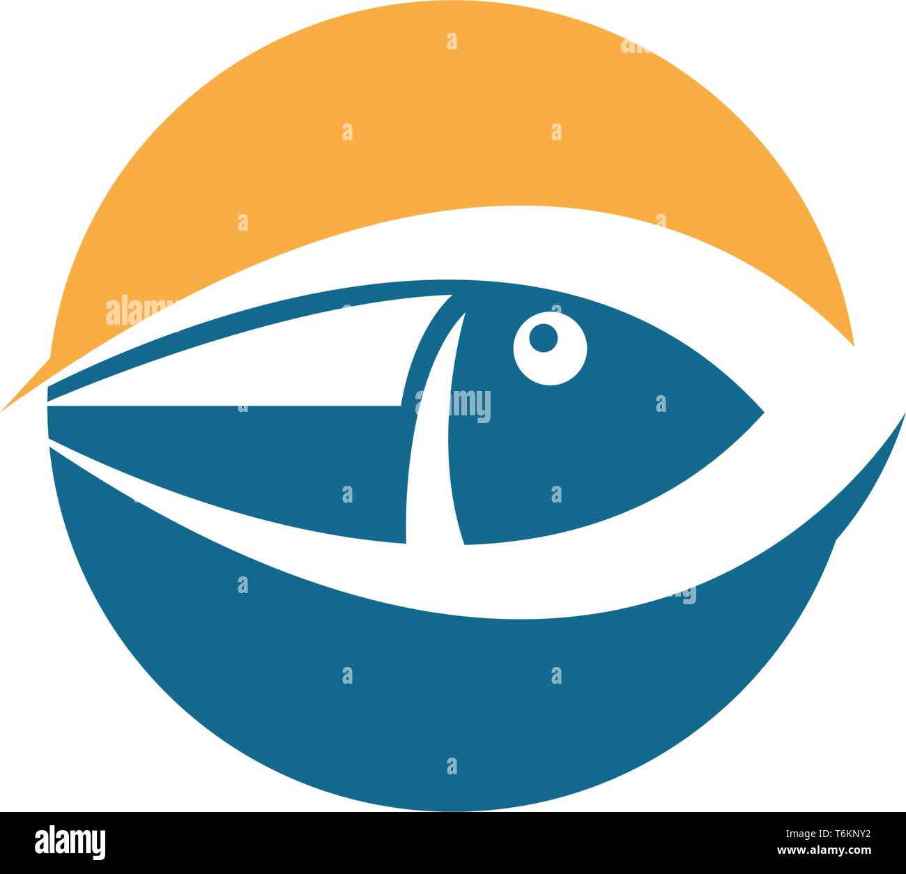 Fish logo template. Creative vector symbol Stock Vector Image & Art - Alamy