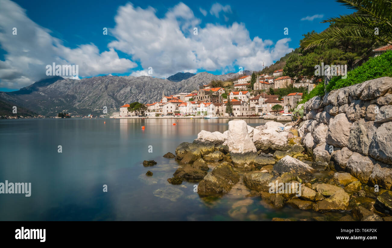 Coast perast old houses bell hi-res stock photography and images - Alamy