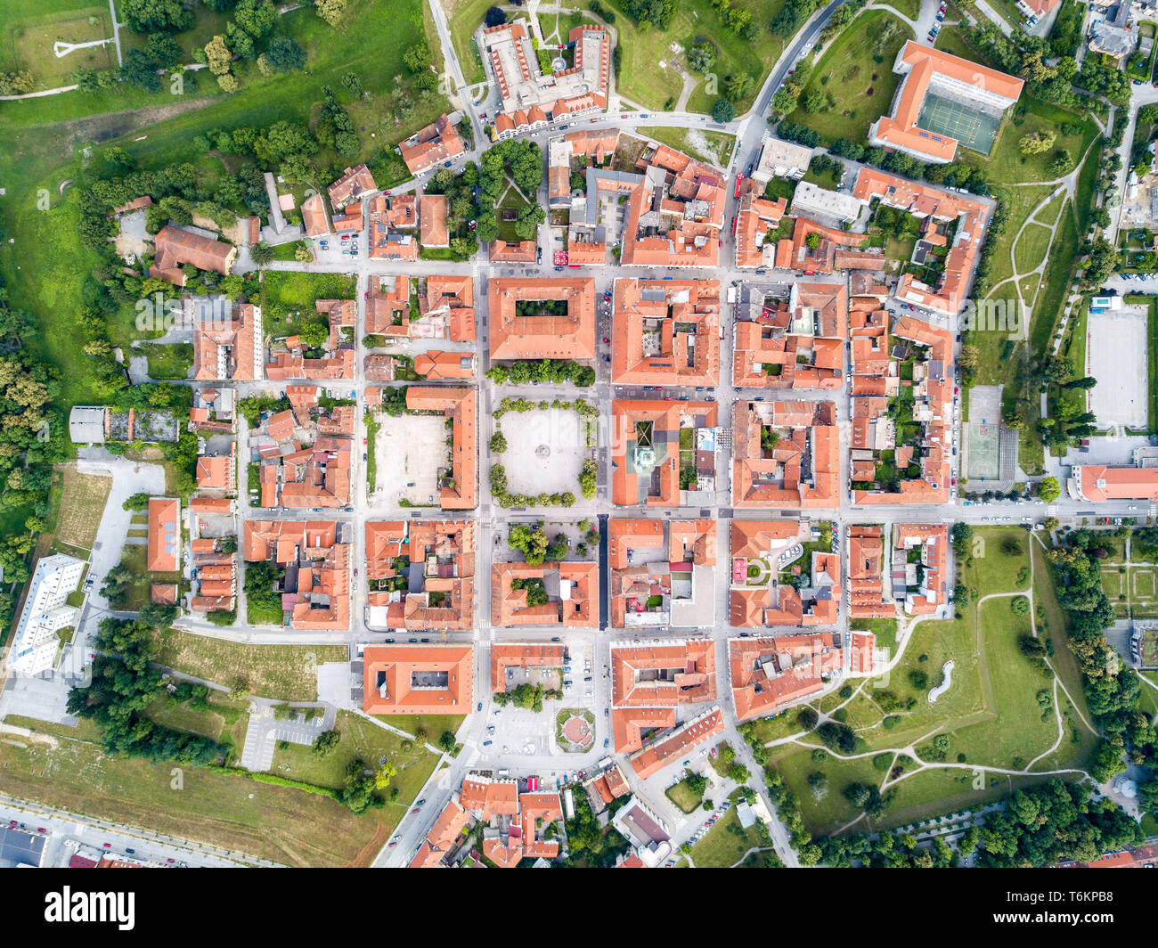 City planning layout town hi-res stock photography and images - Alamy