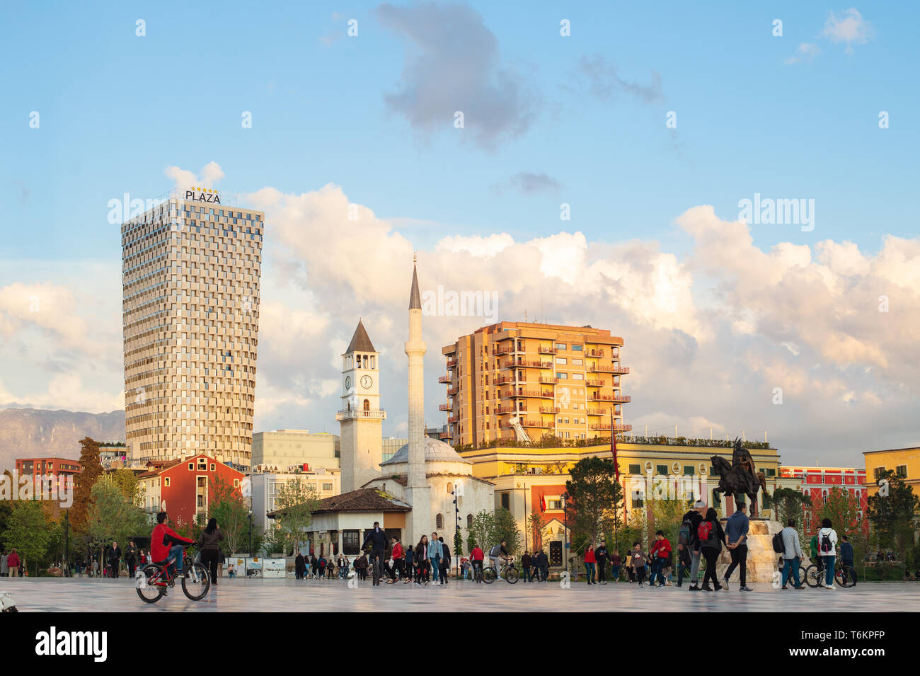 Tirana city centre hi-res stock photography and images - Alamy