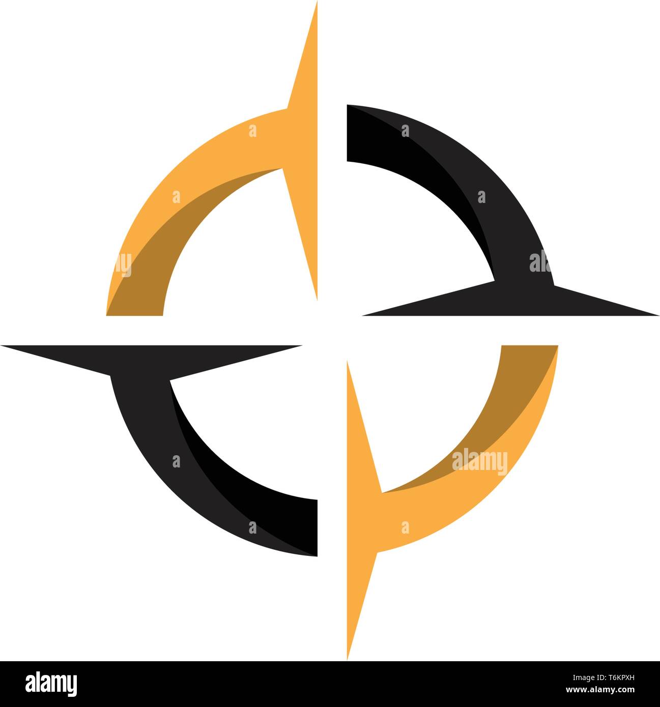 Compass Logo Template vector icon illustration design - Vector Stock ...