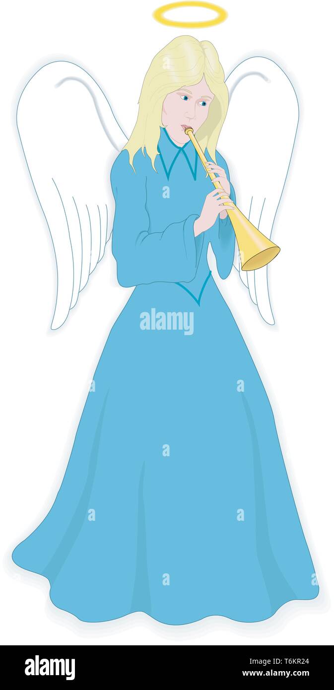 Angel Vector Illustration Stock Vector Image & Art - Alamy
