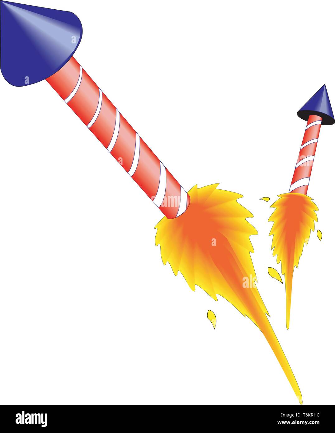 Rockets Vector Illustration Stock Vector Image & Art - Alamy
