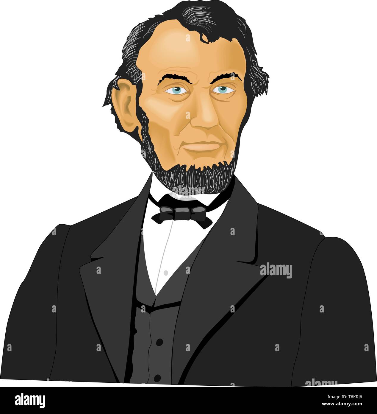 Abraham lincoln Stock Vector Images - Alamy