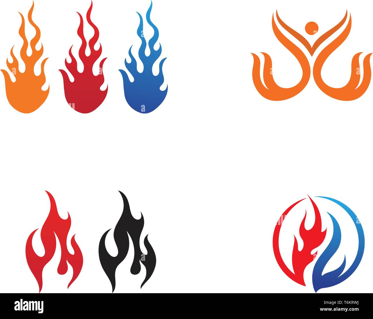 Fire awareness Cut Out Stock Images & Pictures - Alamy