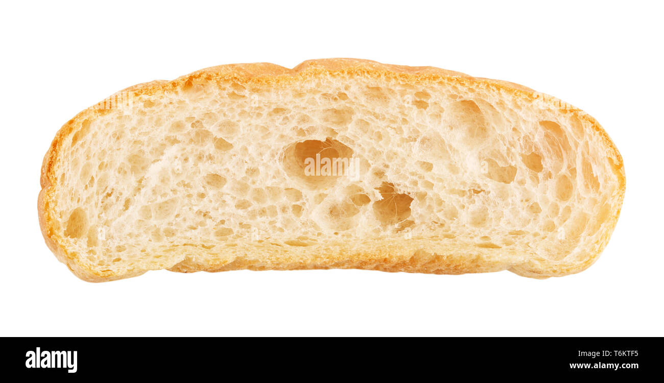 Ciabatta Bread Slice Stock Photo - Alamy