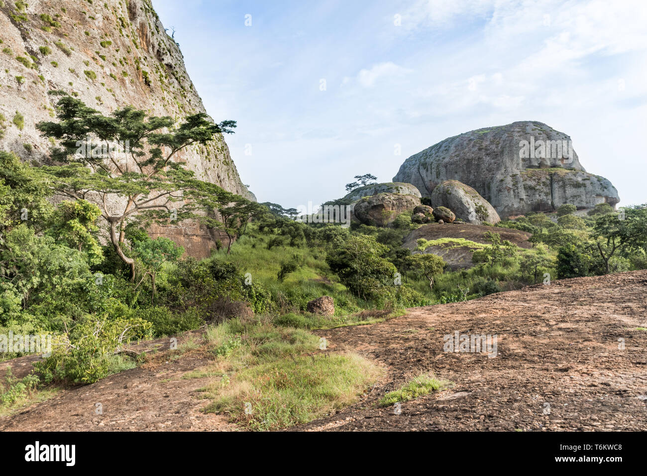 Black stones of Pungo Andongo - Malanje, Angola Stock Photo - Alamy