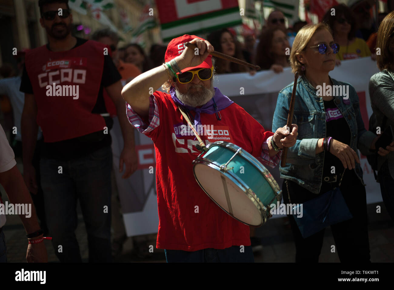 Protest drumming hi-res stock photography and images - Alamy