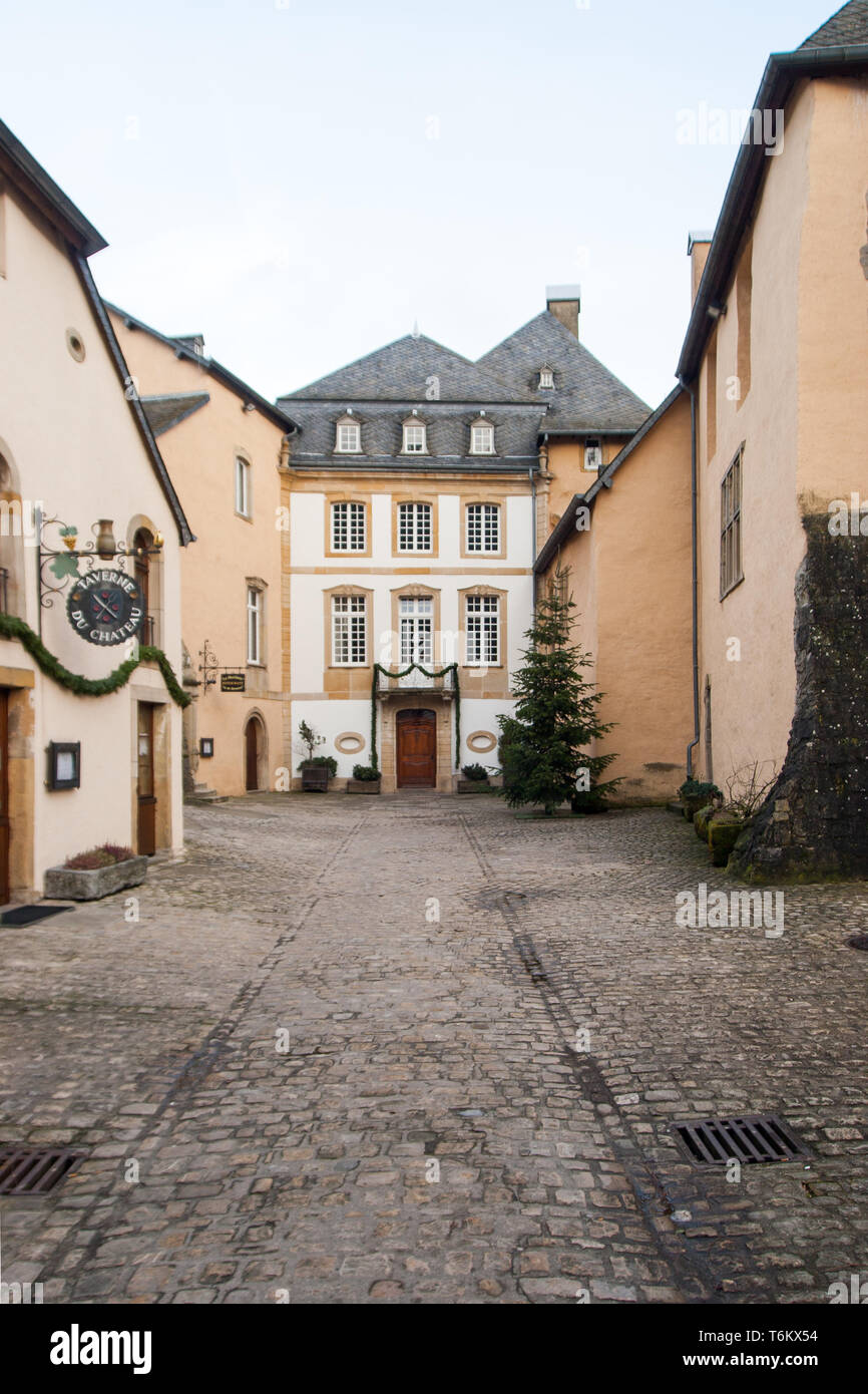 Castle in Bourglinster Stock Photo - Alamy