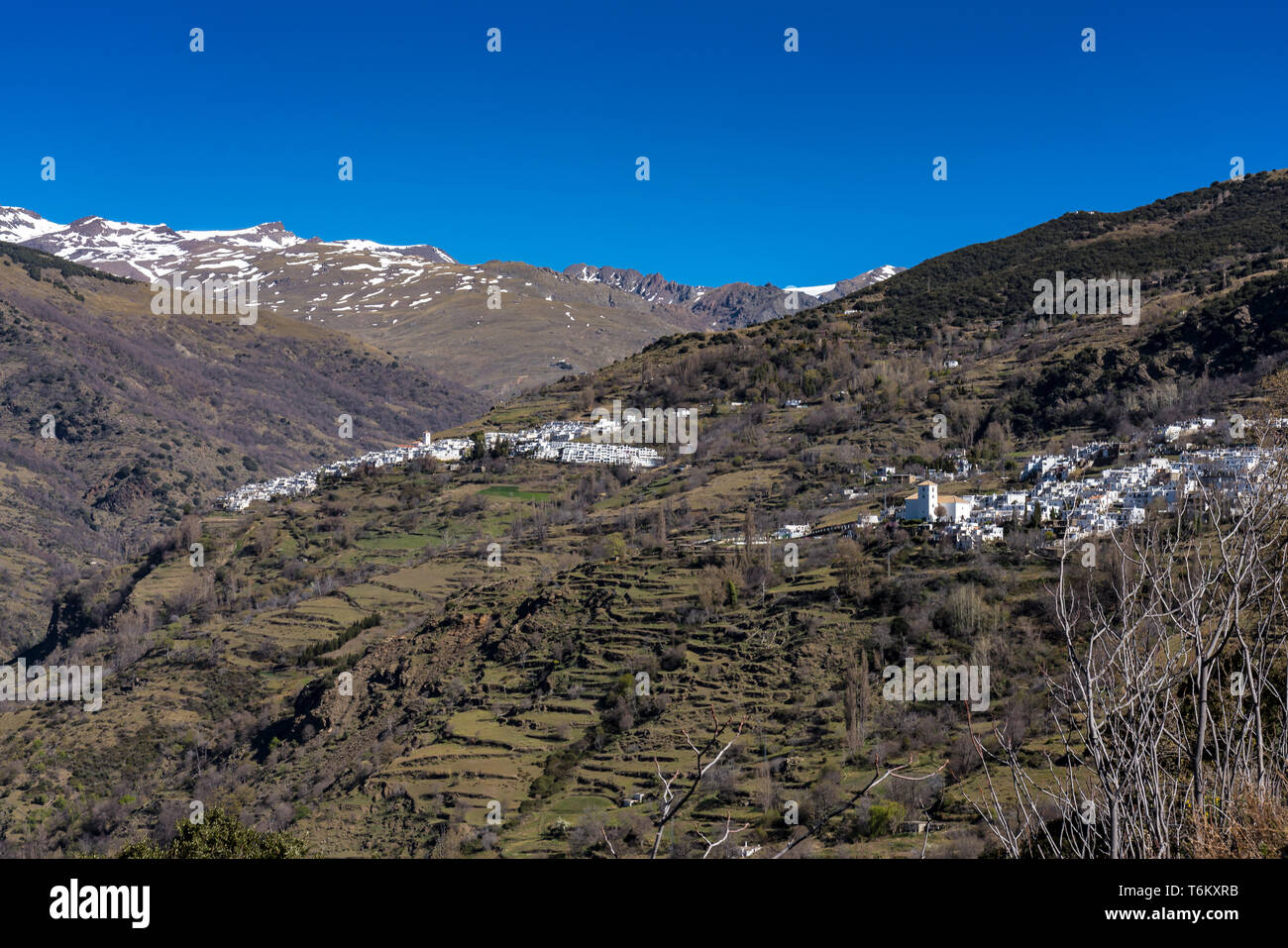 Pampaneira in La Alpujarra Granadina, Sierra Nevada, Spain Stock Photo ...