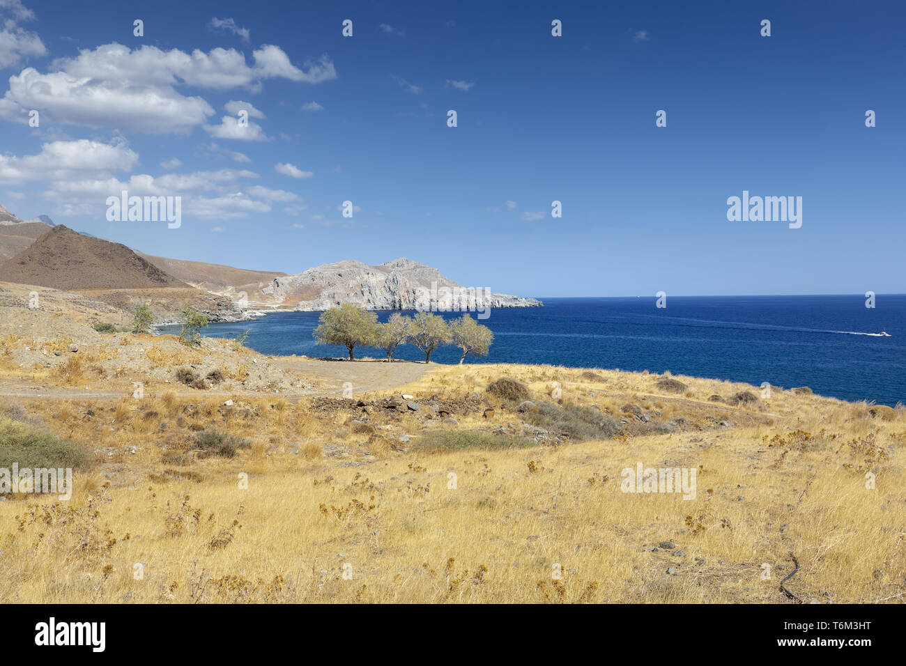 Beautiful Crete Landscape, Greece Stock Photo - Alamy