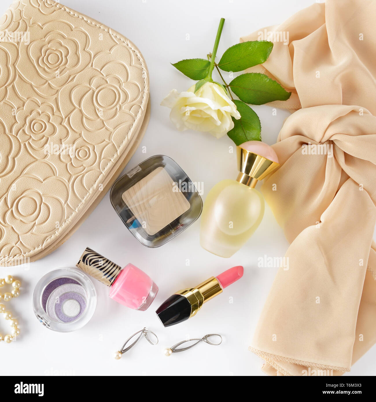 Cosmetics and perfumes hi-res stock photography and images - Alamy