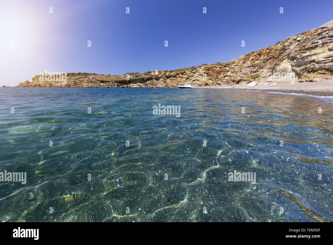 Beautiful Crete Landscape, Greece Stock Photo - Alamy