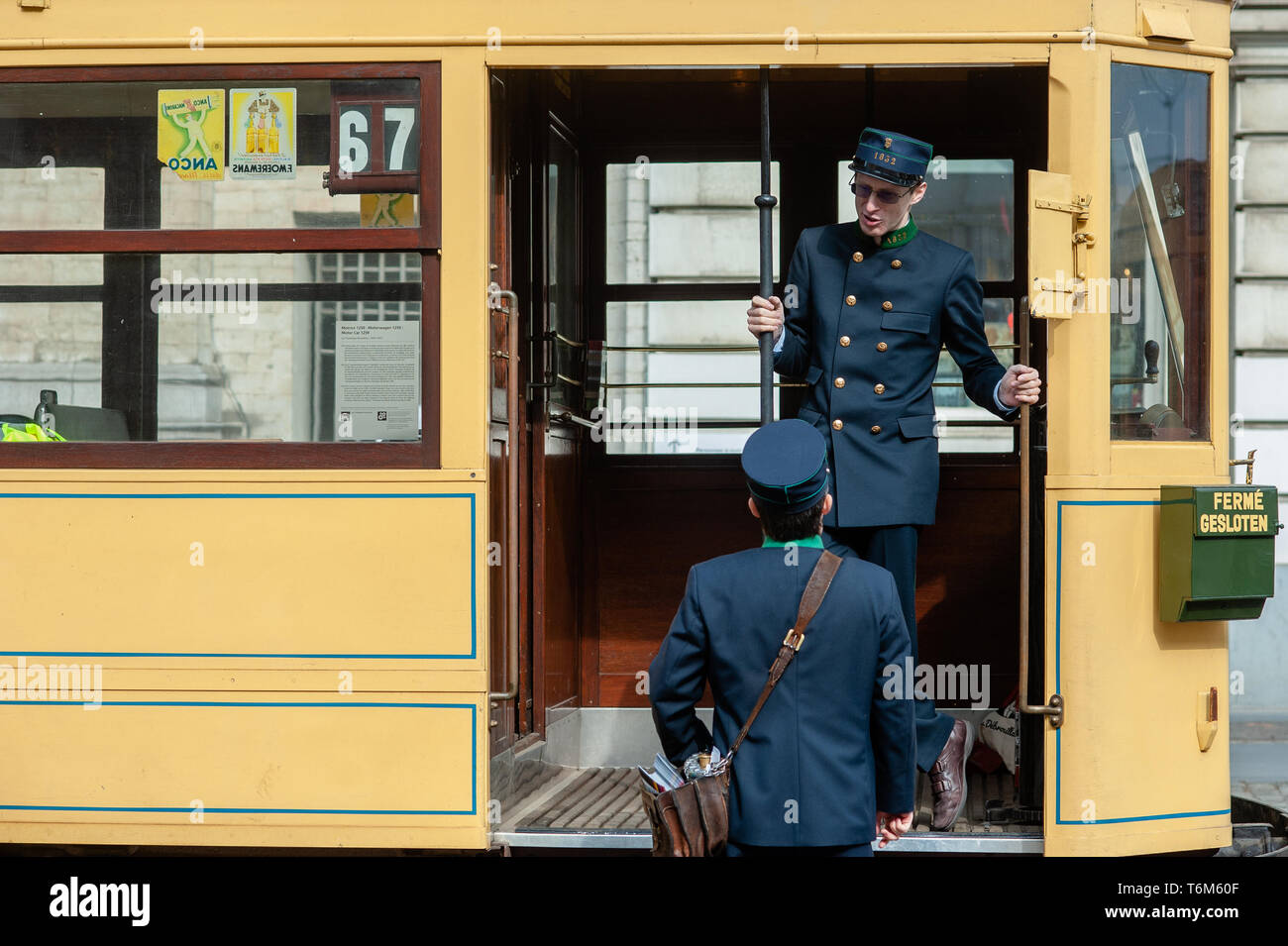 Old trams hi-res stock photography and images - Alamy