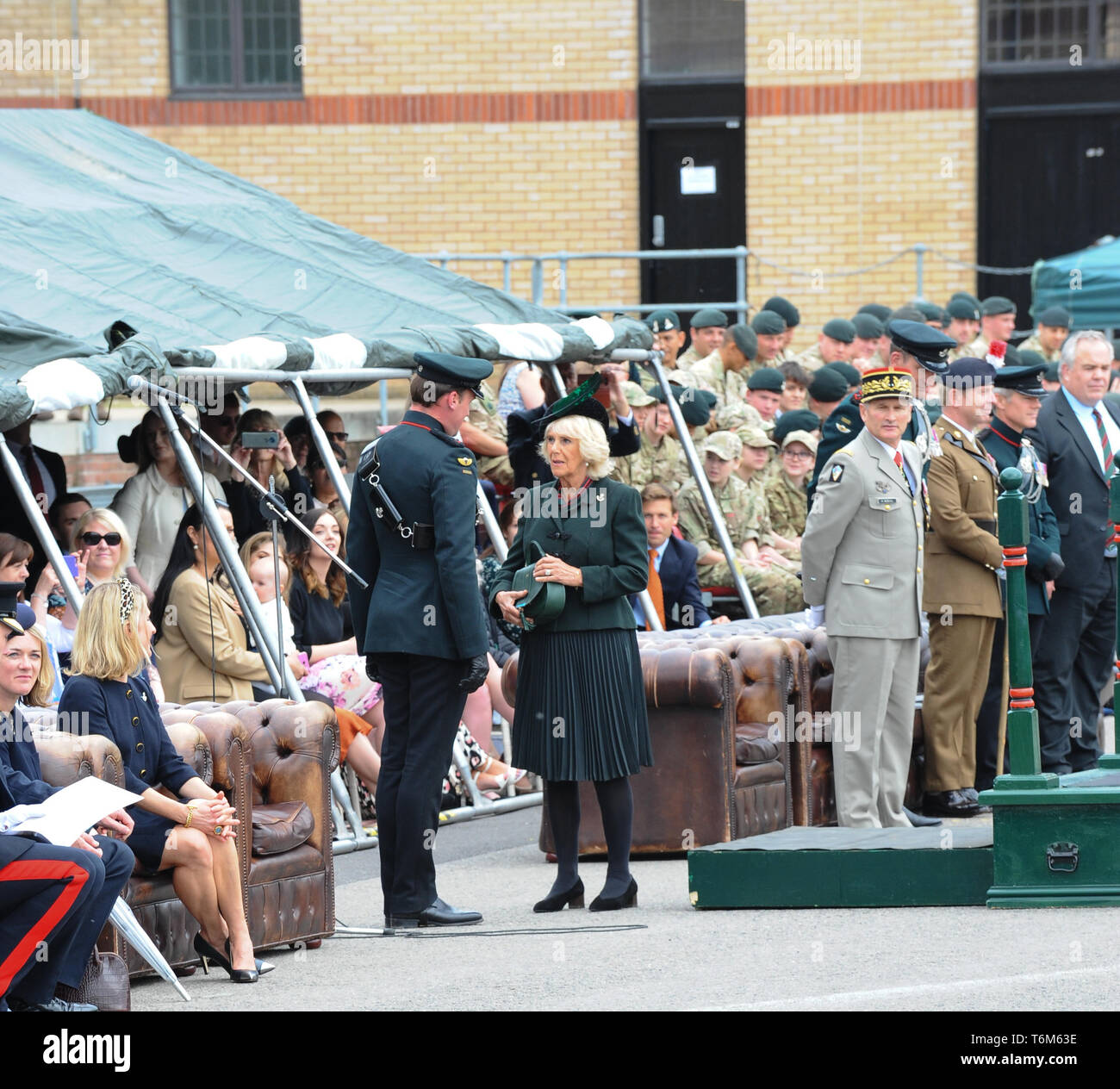 the New Normandy Barracks, Aldershot to meet the members of the ...
