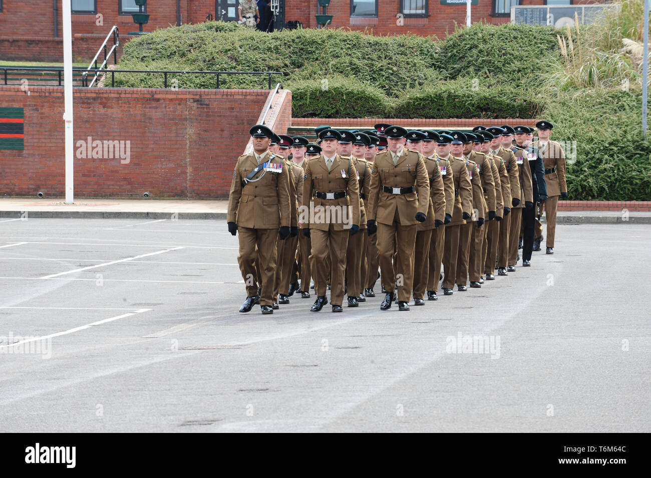 Royal visit barracks hi-res stock photography and images - Alamy