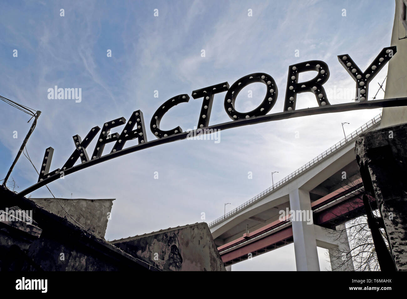 Lisbon lx factory market hi-res stock photography and images - Alamy