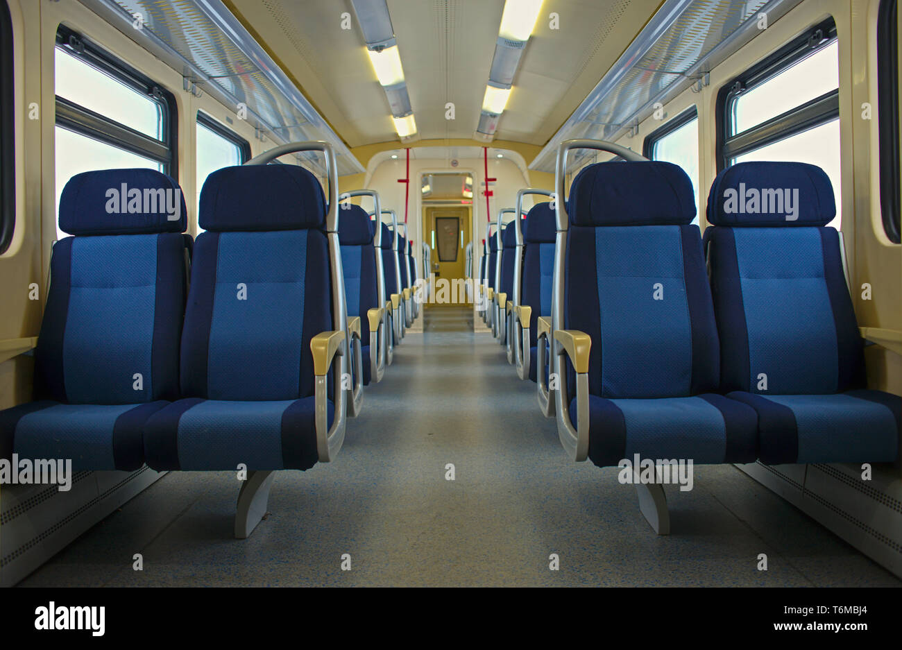 Empty train wagon hi-res stock photography and images - Alamy