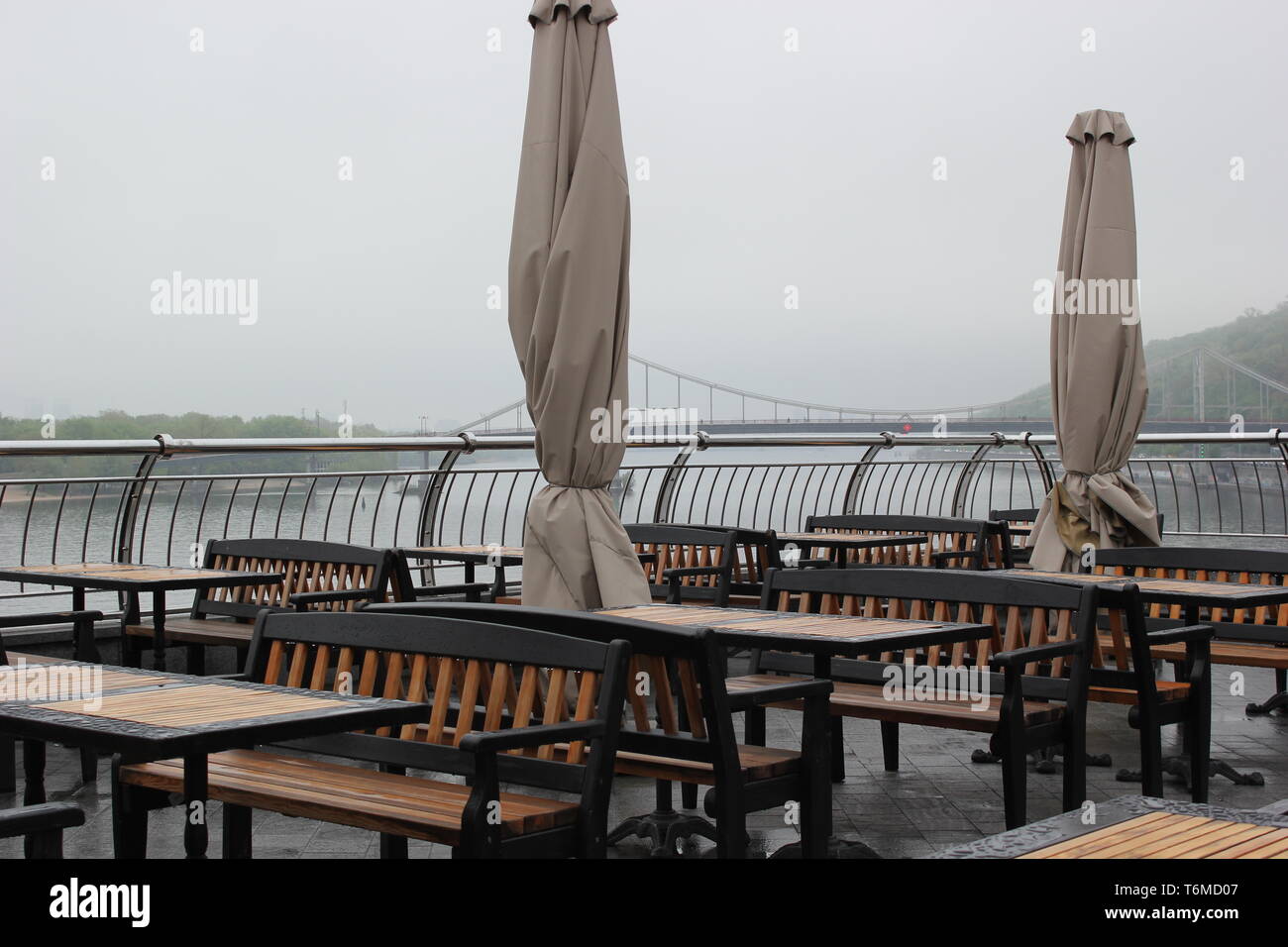 Rainy terrace hi-res stock photography and images - Alamy