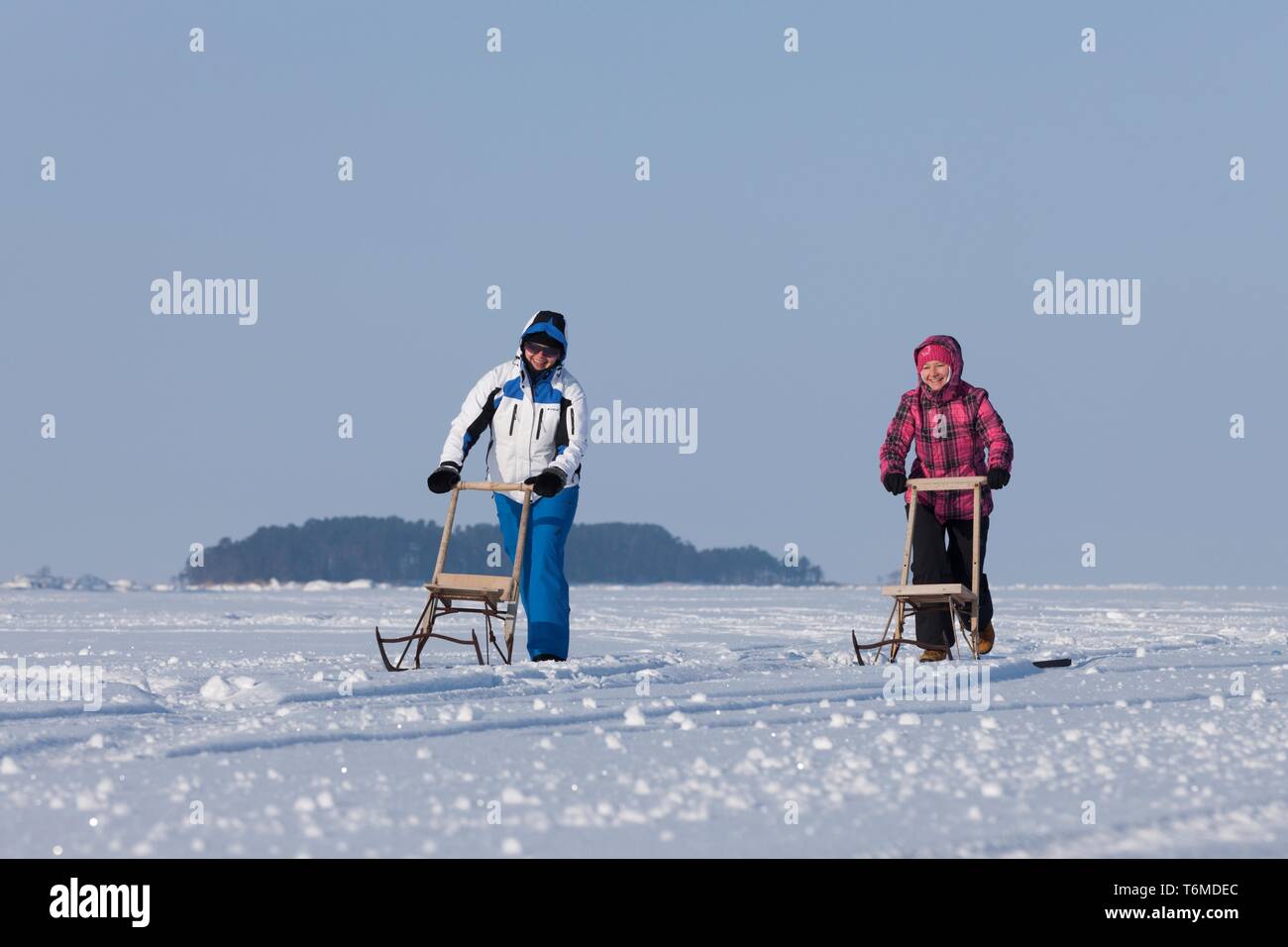 Kicksled hi-res stock photography and images - Alamy
