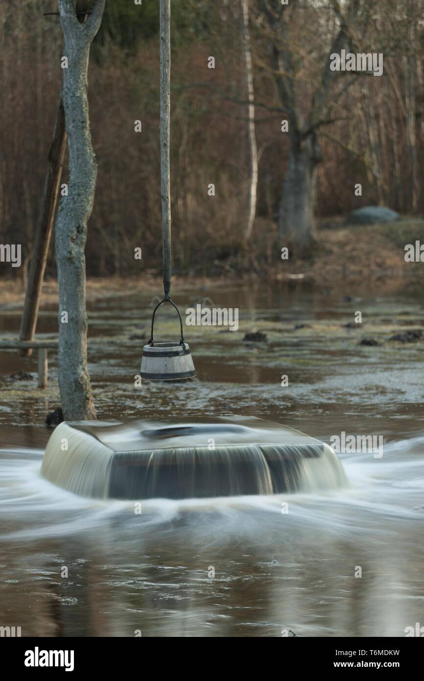 Tuhala Witch Well Stock Photo - Alamy