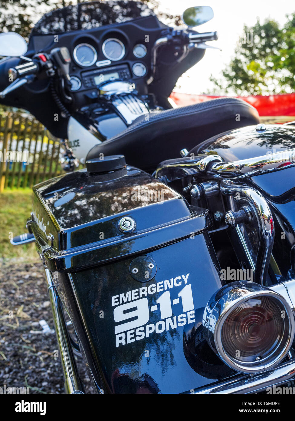 Police bike hi-res stock photography and images - Alamy