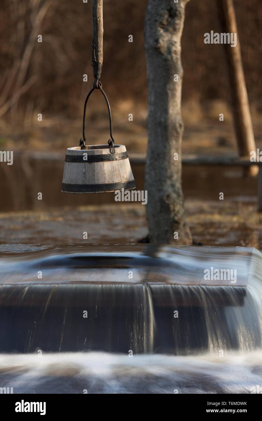 Tuhala Witch Well Stock Photo - Alamy