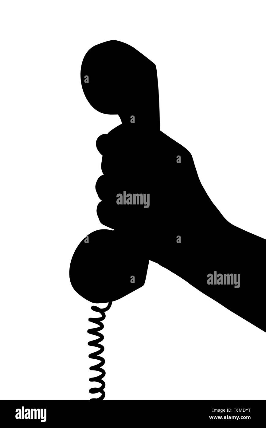 Speak to the hand Black and White Stock Photos & Images - Alamy