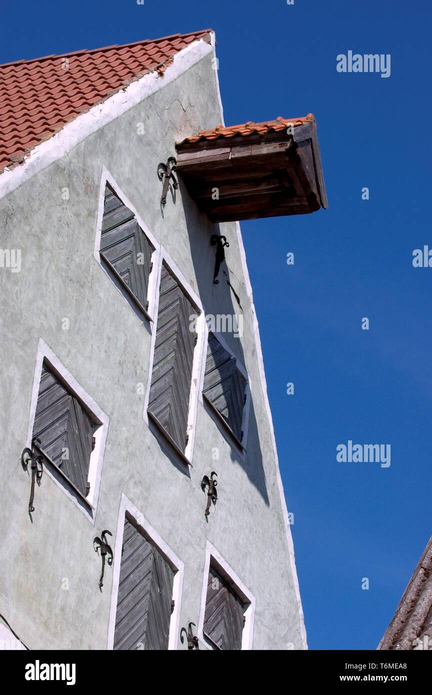 A Detail of a Building in PÃ¤rnu Stock Photo - Alamy