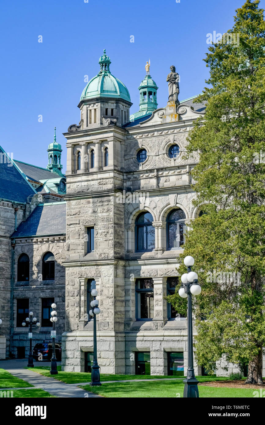 Victoria legislature building hi-res stock photography and images - Alamy
