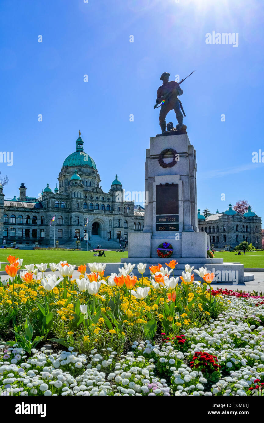 Victoria legislature spring hi-res stock photography and images - Alamy