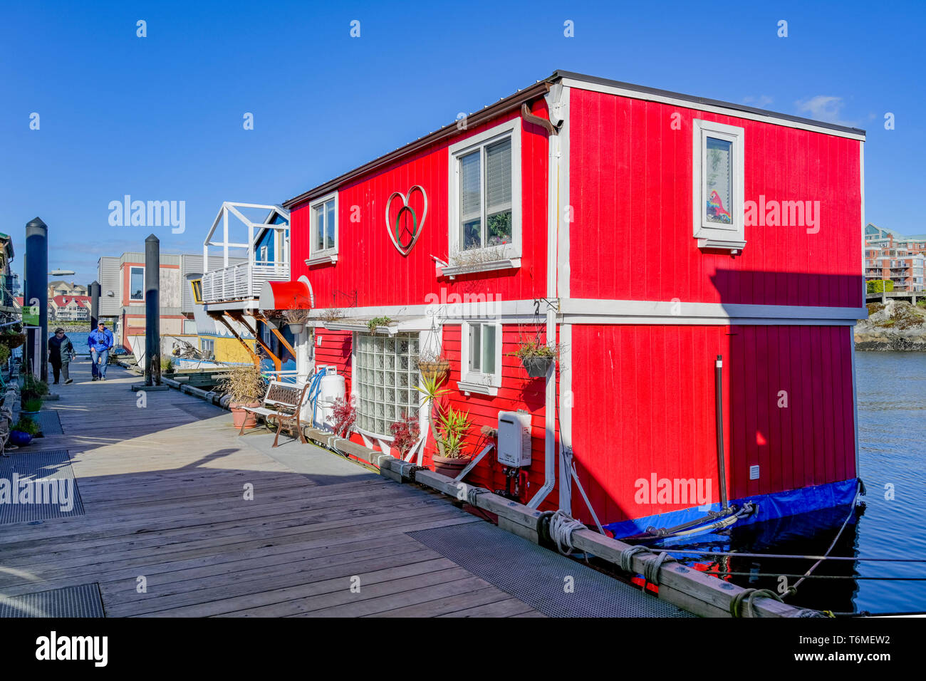 Float Home Village, Fisherman's Wharf, Victoria, British Columbia ...