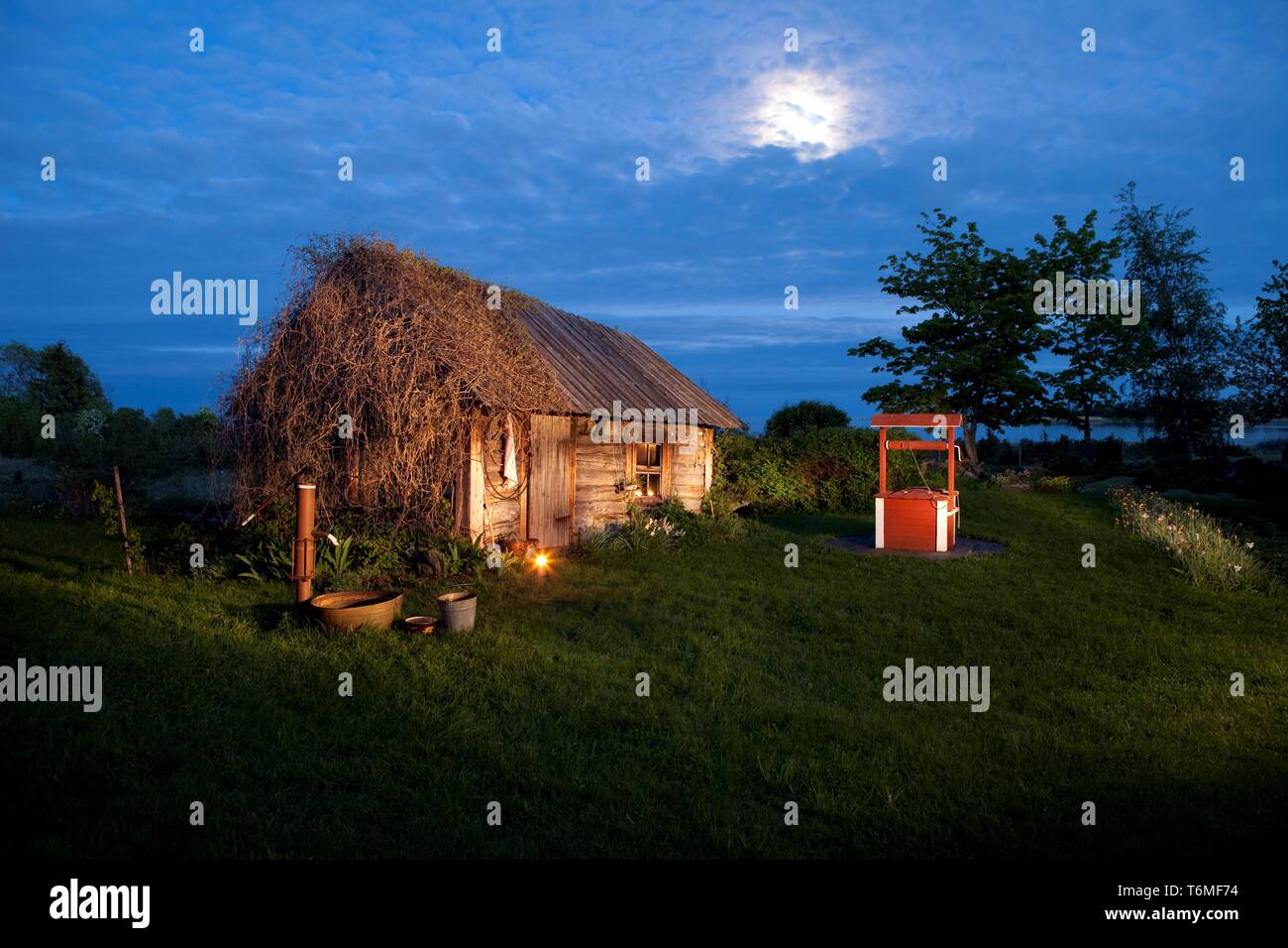 Viimsi open-air museum Stock Photo - Alamy