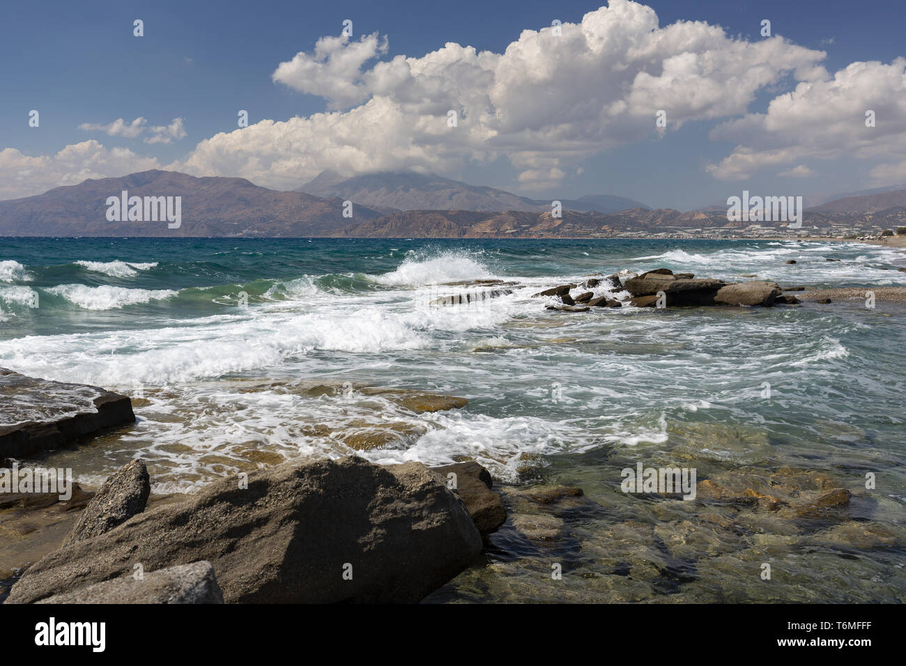 Beautiful Crete Landscape, Greece Stock Photo - Alamy