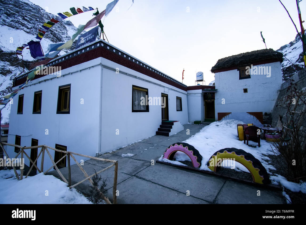 Himalayan culture and snow leopard hi-res stock photography and images ...