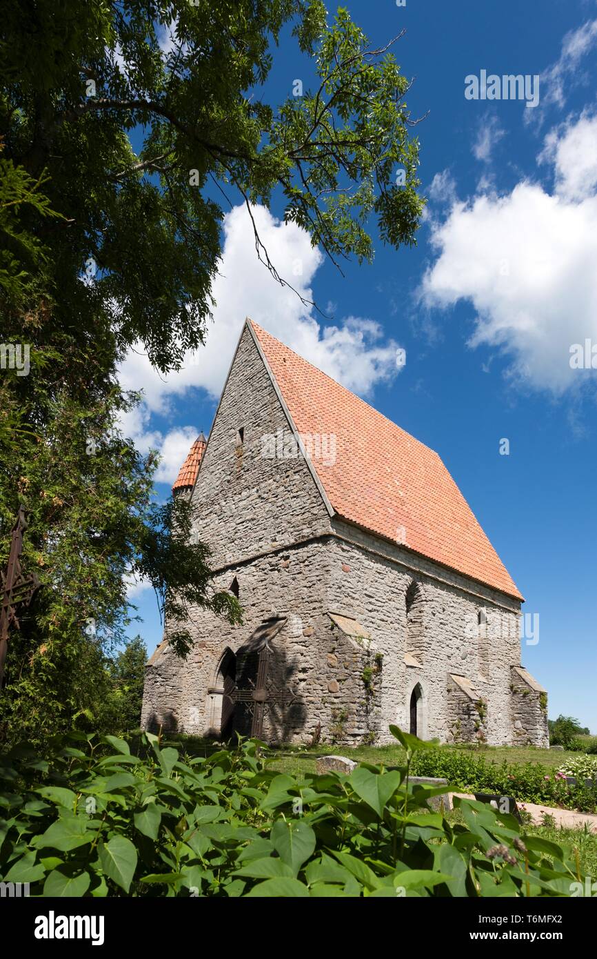 Saha Loo Chapel in Harju county Stock Photo - Alamy