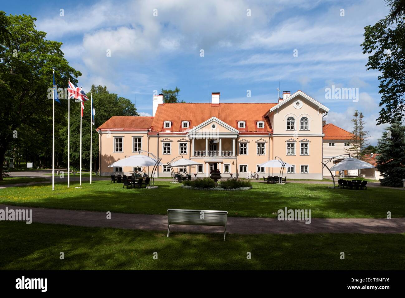 Vihula manor country club and spa Stock Photo - Alamy