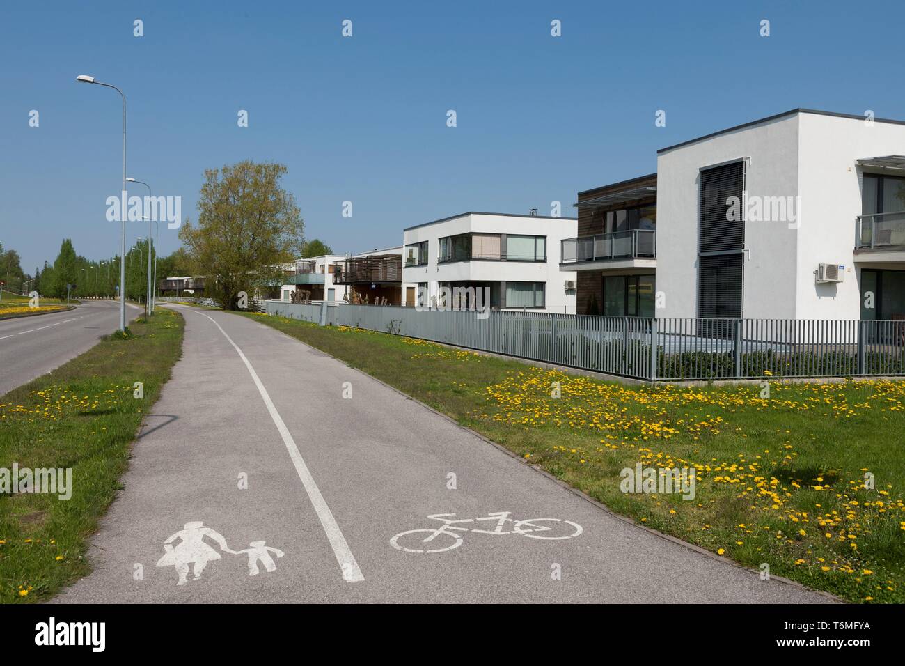 Buildings in Papli Street in PÃ¤rnu Stock Photo - Alamy