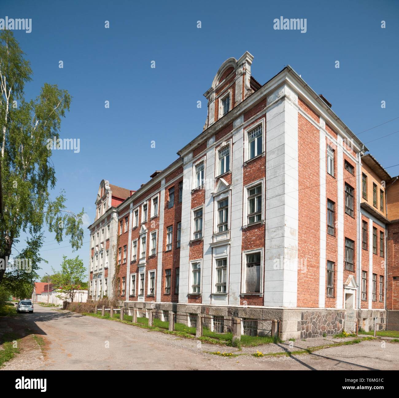 Former Hospital building in PÃ¤rnu Stock Photo - Alamy