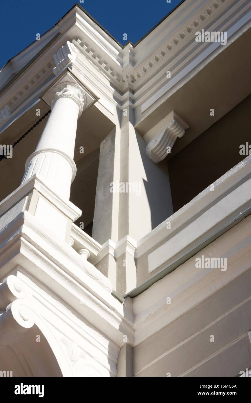 Detail of a building in PÃ¤rnu Stock Photo - Alamy