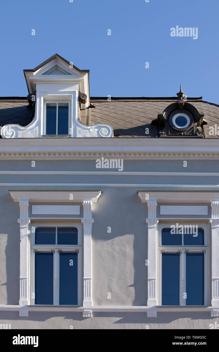 Detail of a building in PÃ¤rnu Stock Photo - Alamy