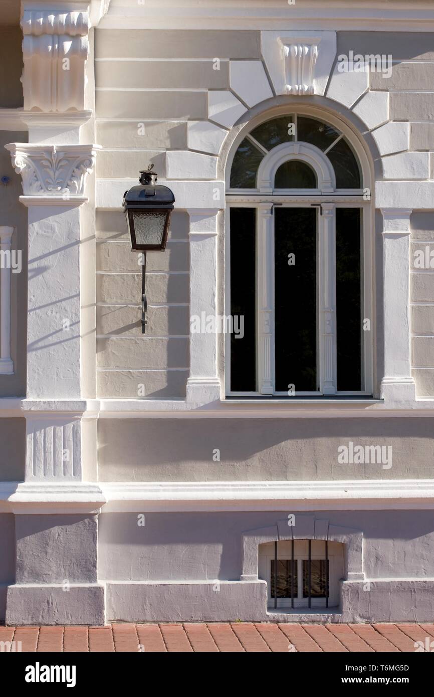Detail of a building in PÃ¤rnu Stock Photo - Alamy