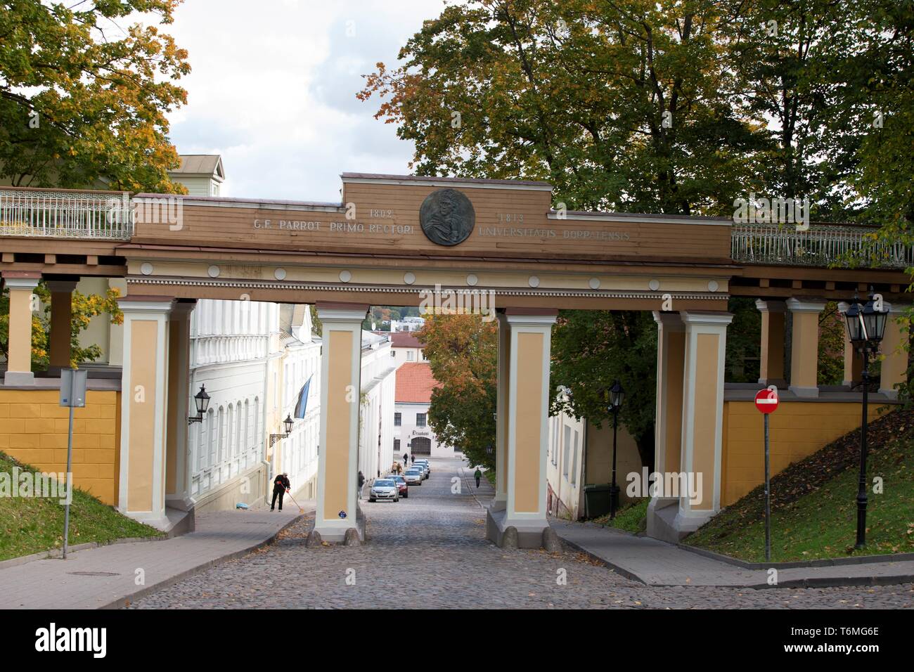 The Angel Bridge in Tartu Stock Photo - Alamy
