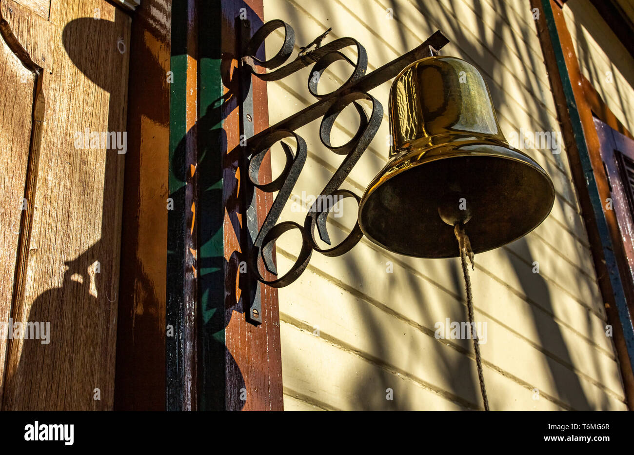 Bronze wall bell hi-res stock photography and images - Alamy